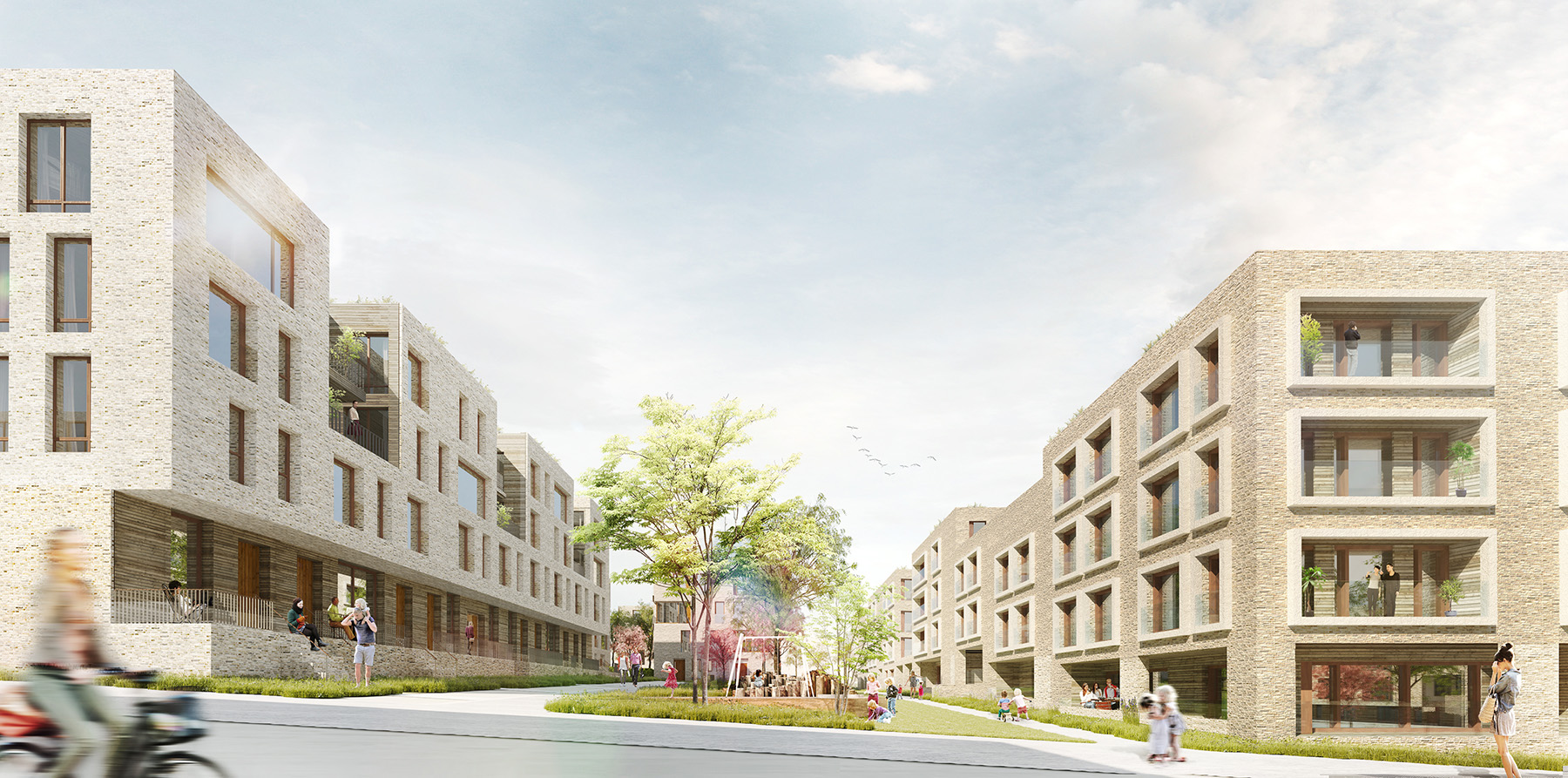 Ausstellung der Wettbewerbsentwürfe für den Riedberg